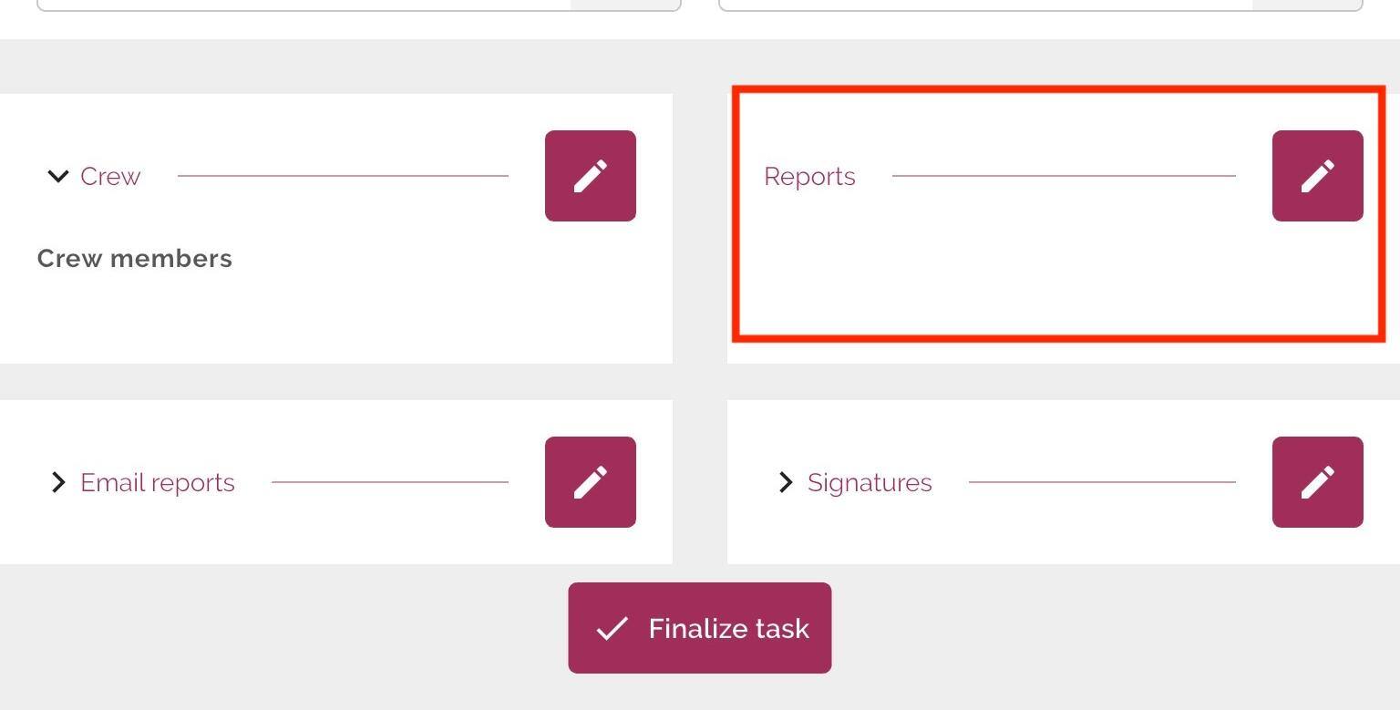 How to fill out documentation in CrewPro